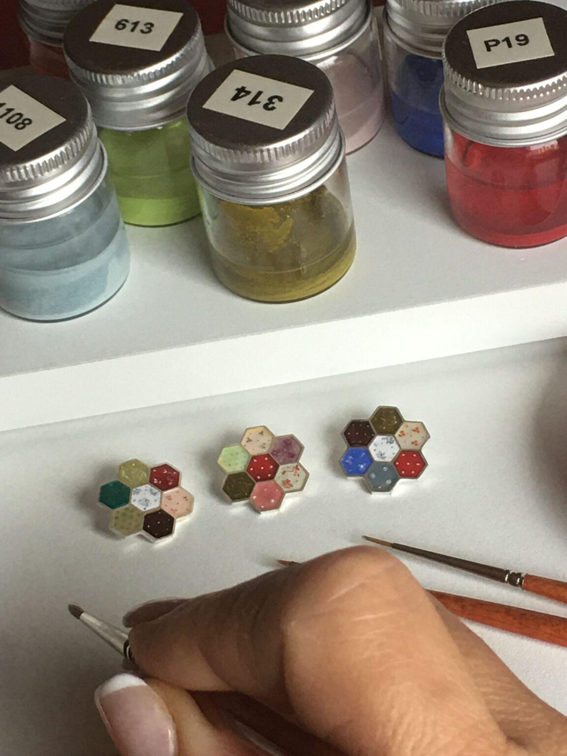 Color y textura… Esmalte al fuego - Quiltjoia Color y textura… Esmalte ...